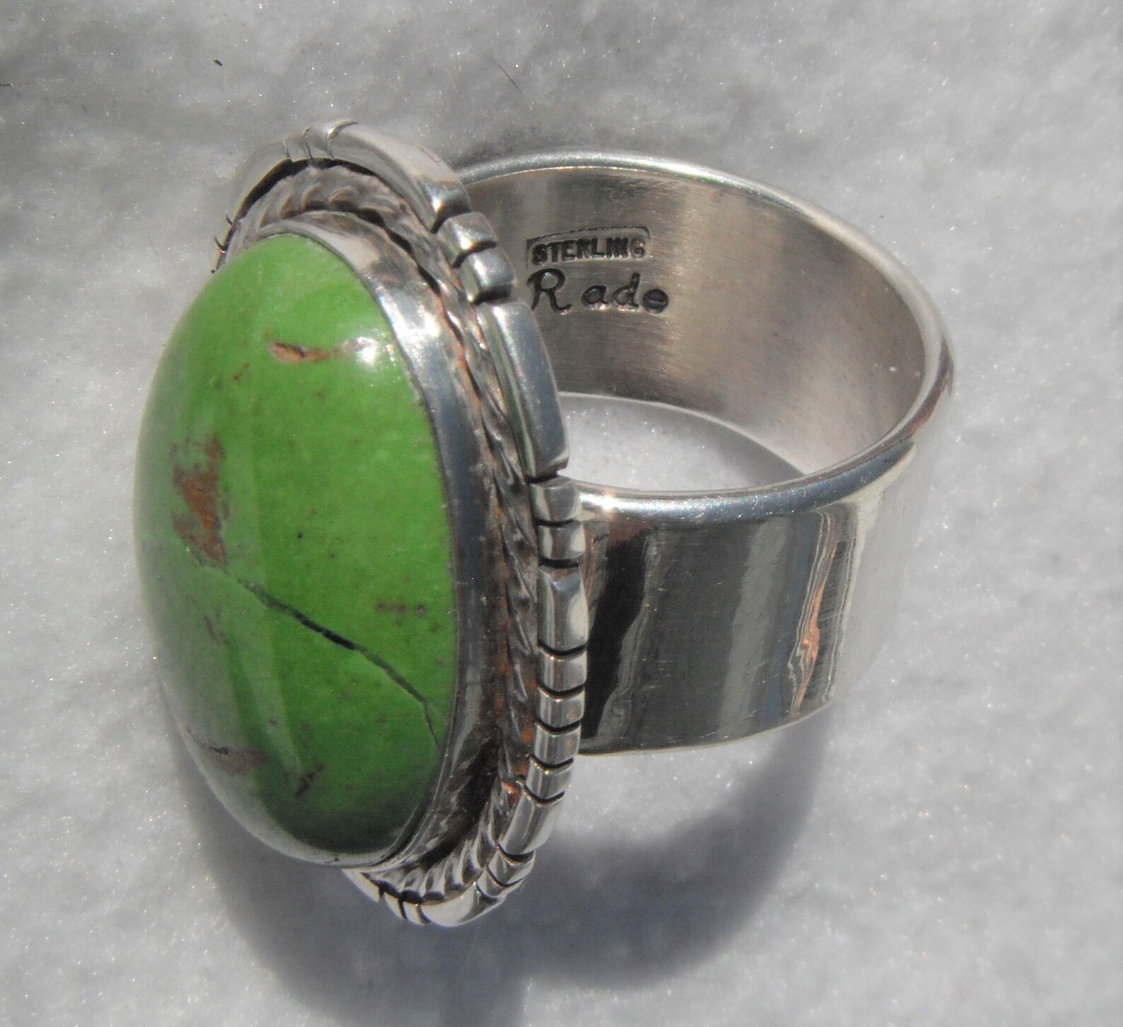 MEN’S LARGE GASPEITE Ring #1191-bp - Etsy