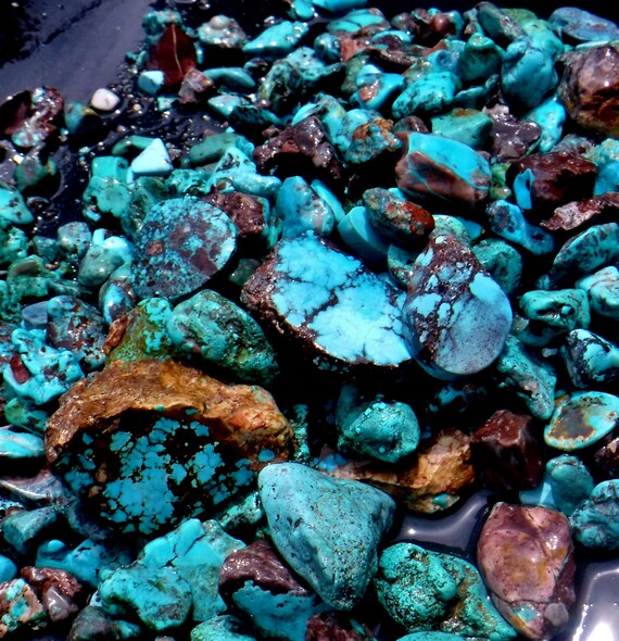 The Best of the Best Natural Bisbee Turquoise Ring in… - Gem