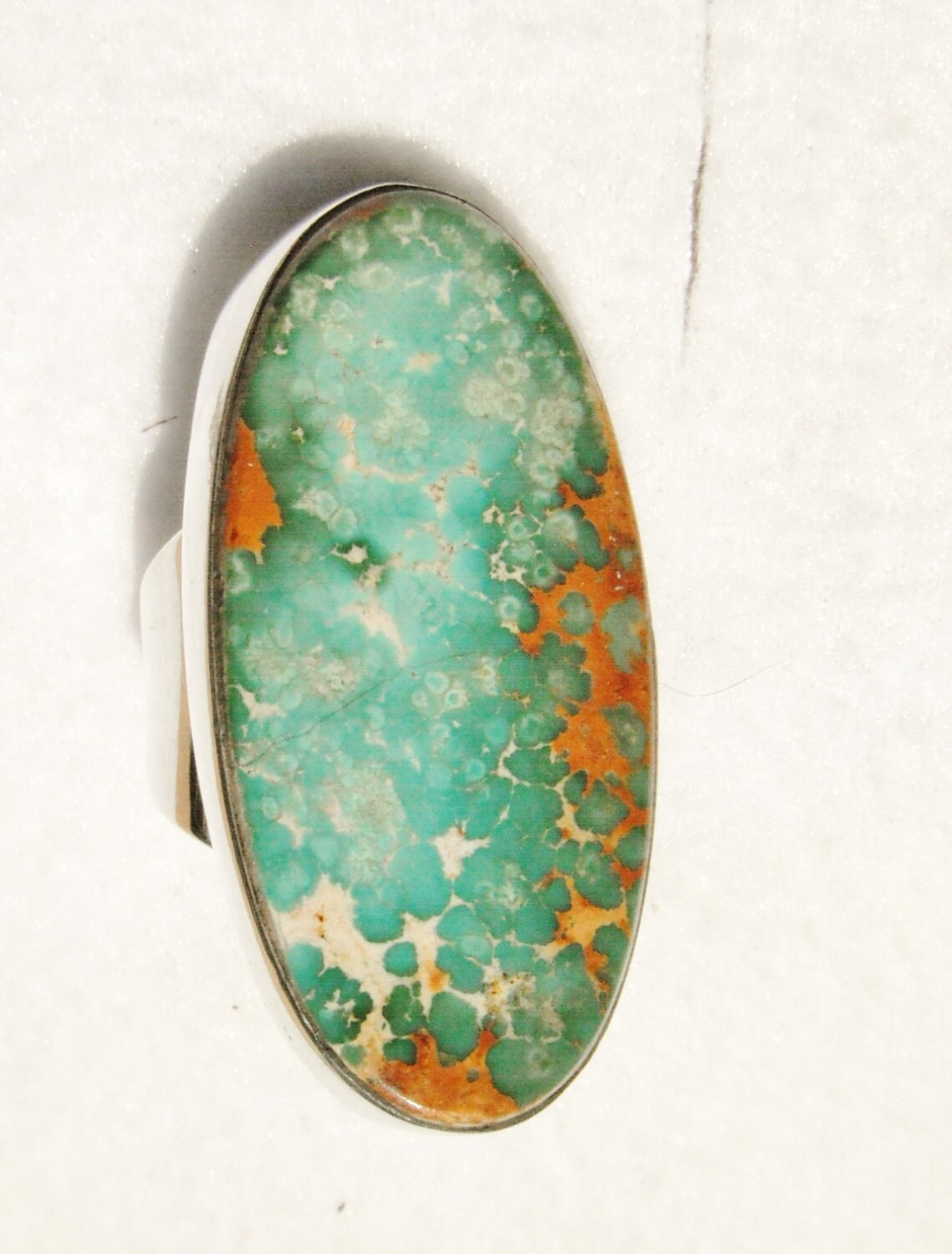 LARGE ROYSTON TURQUOISE Ring # 804 - Etsy