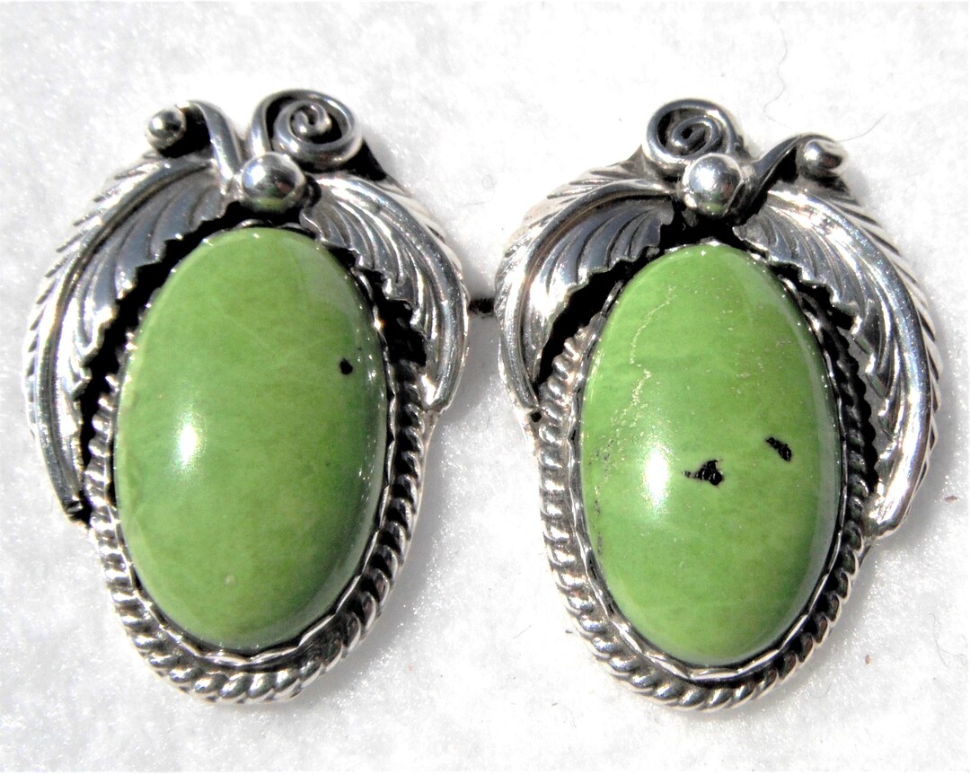 NATÜRLICHE GASPEIT OHRRINGE #1195-L - Etsy.de