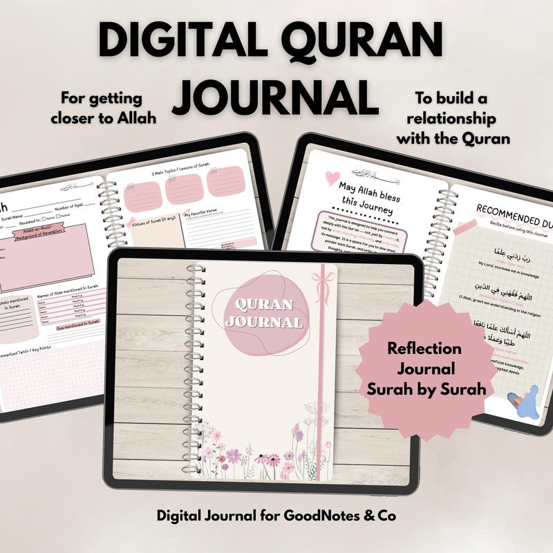 Quran Journal Templates - Etsy