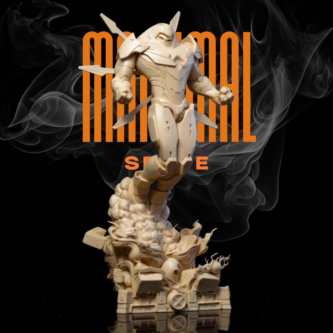 Nimrod Sentinel STL – Future Mutant Hunter Statue 1:6 Scale X Pose ...