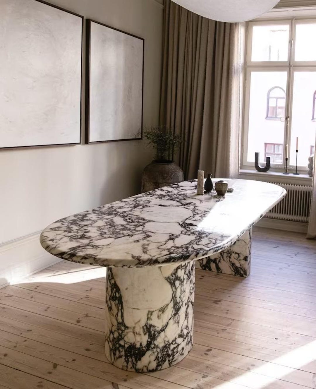 Custom Made Marble Table | Luxury Stone Dining Table | Handcrafted ...