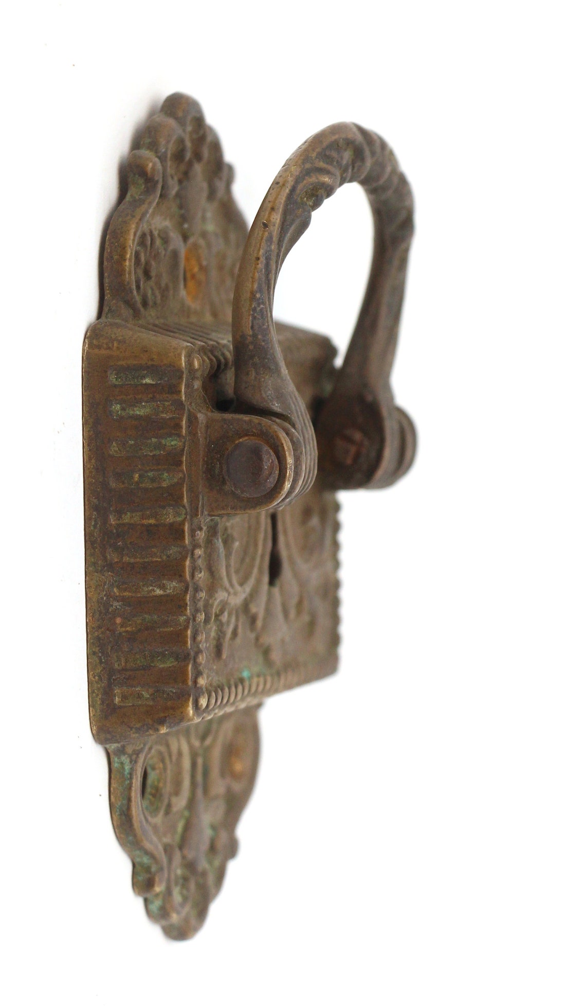 Antique Bronze Beaded Victorian Ice Box Latch | Etsy