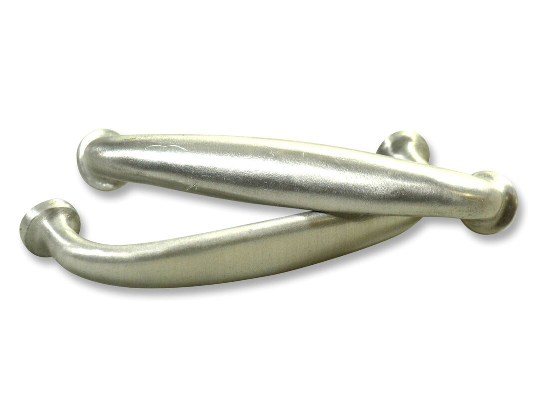 Pair of Modern 6.25 In. Aluminum Bridge Drawer Pulls - Etsy