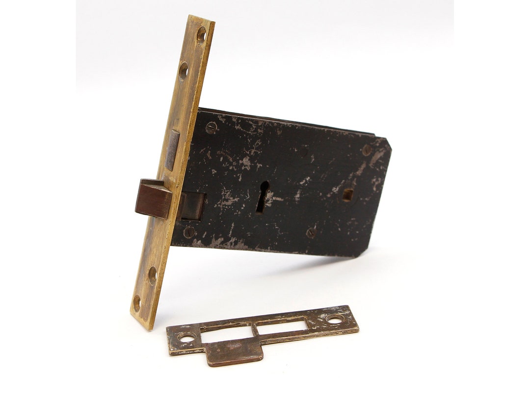 Vintage French Made Deep Backset Brass Door Mortise Lock - Etsy