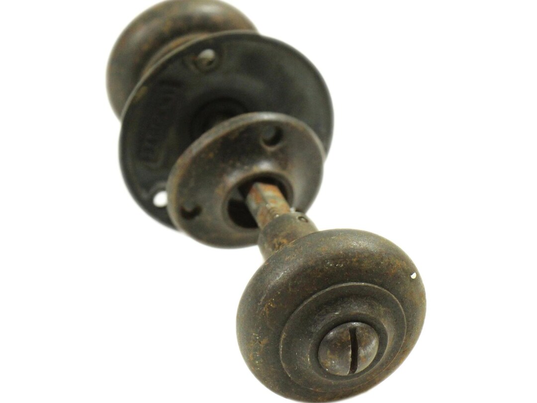 Antique Passage Iron Classic Door Knob Set - Etsy