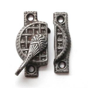 Antique Aesthetic Iron Window Lock - Etsy