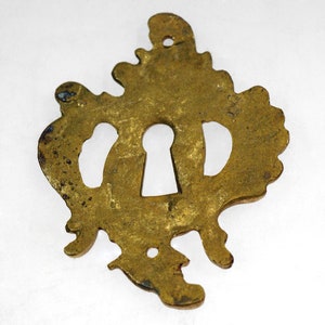 Antique 3 In. French Ornate Door Keyhole Cover Plate - Etsy