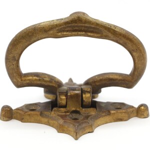 Antique Cast Bronze Ring Bail Drawer Pull - Etsy