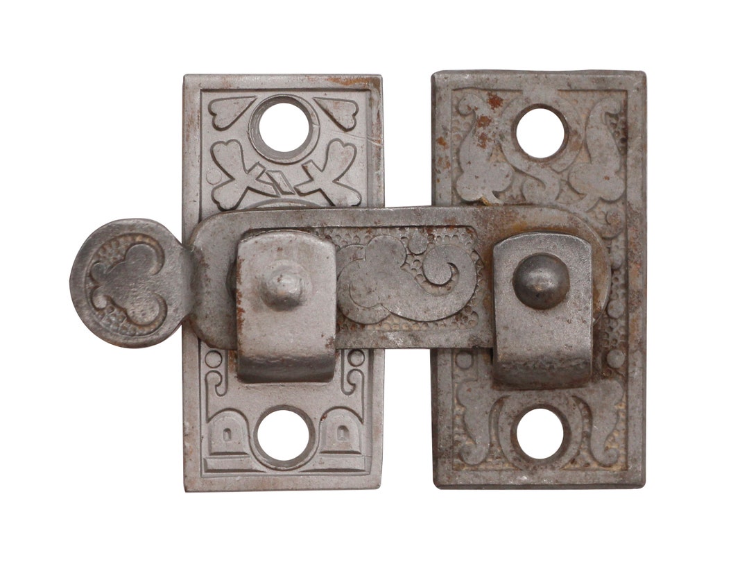 Antique 2.75 In. Aesthetic Gray Cast Iron Shutter Window Latch - Etsy