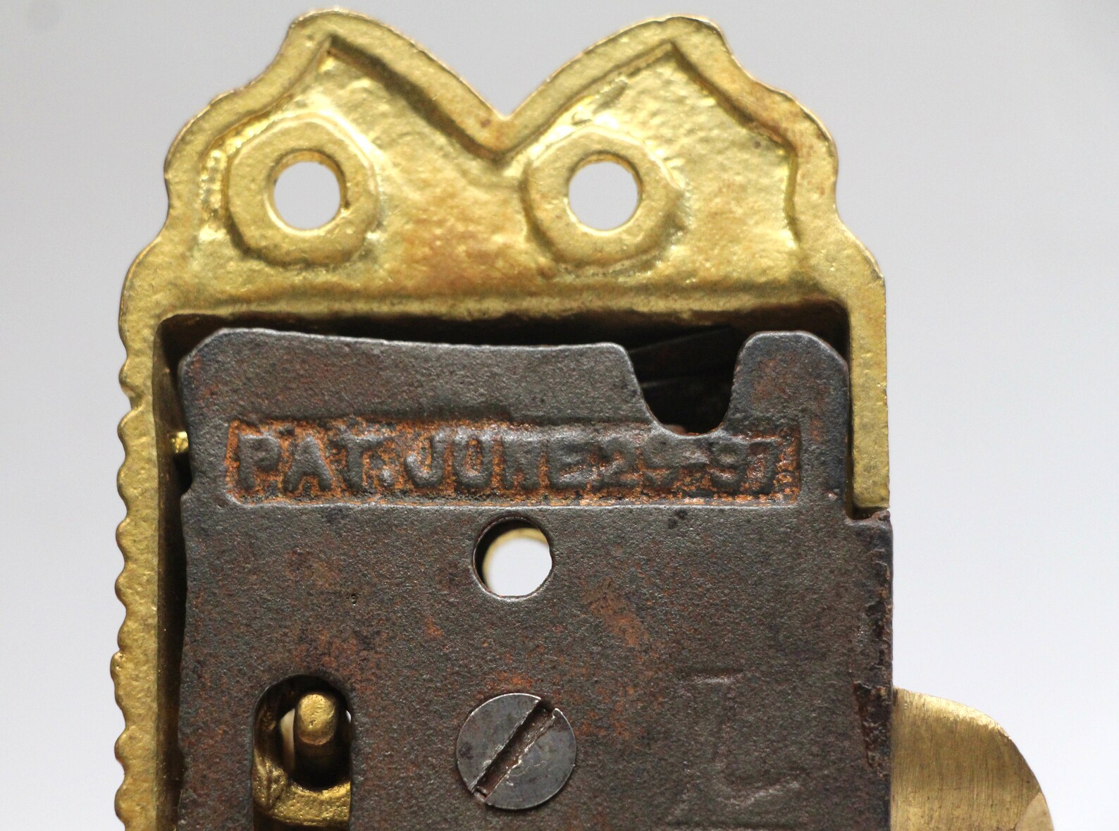 Gold Gilded Bronze Ornate Ice Box Latch - Etsy