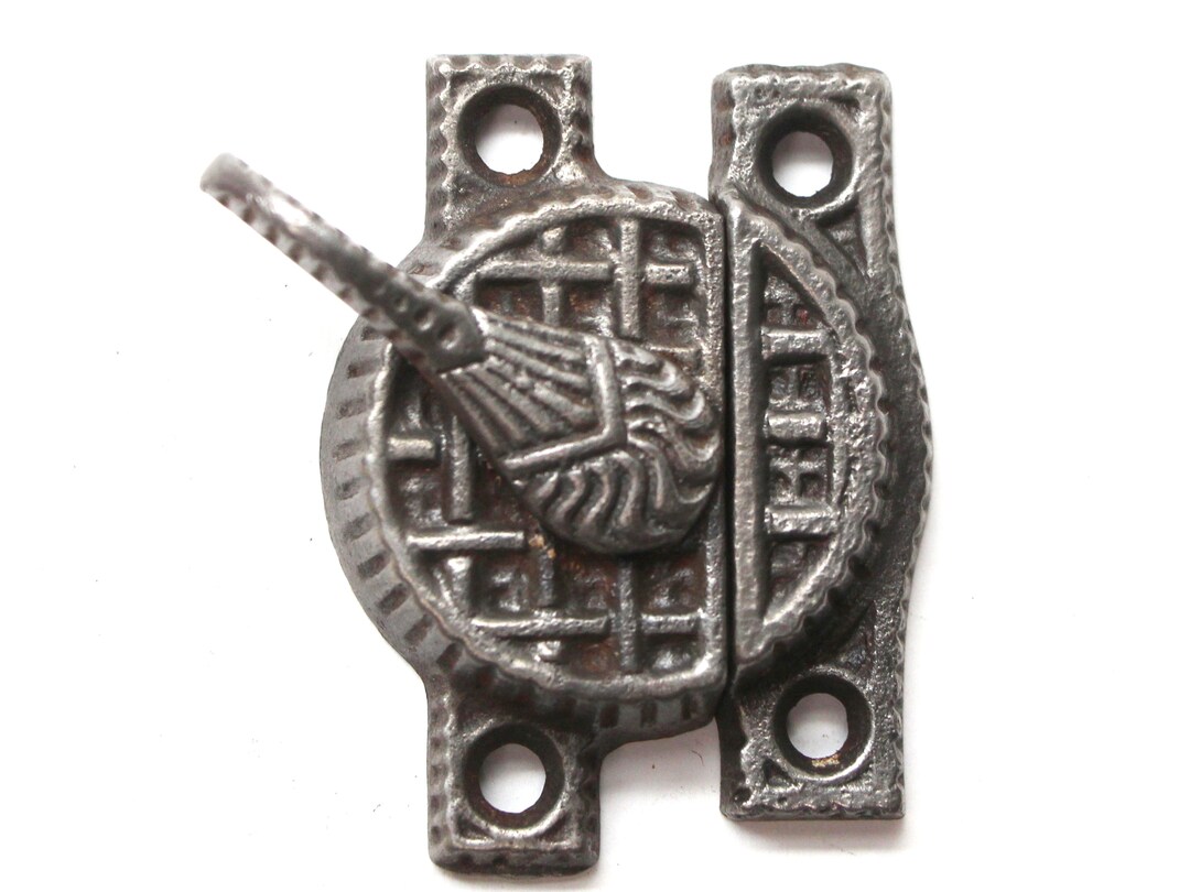Antique Aesthetic Iron Window Lock - Etsy