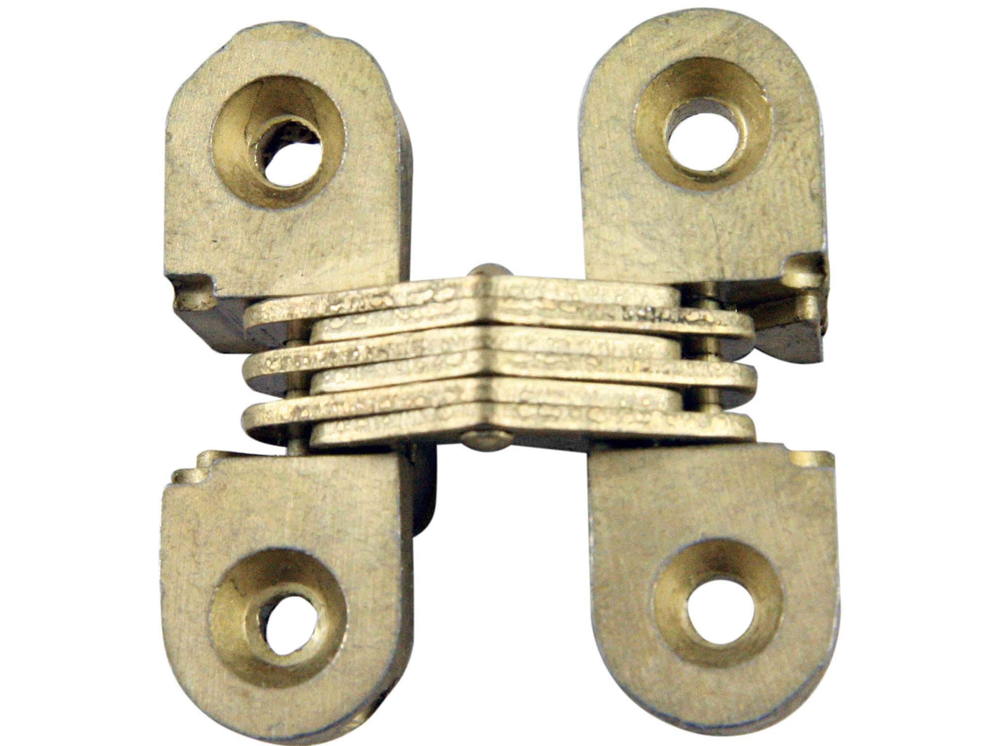 Soss Invisible Dull Brass Hinge - Etsy