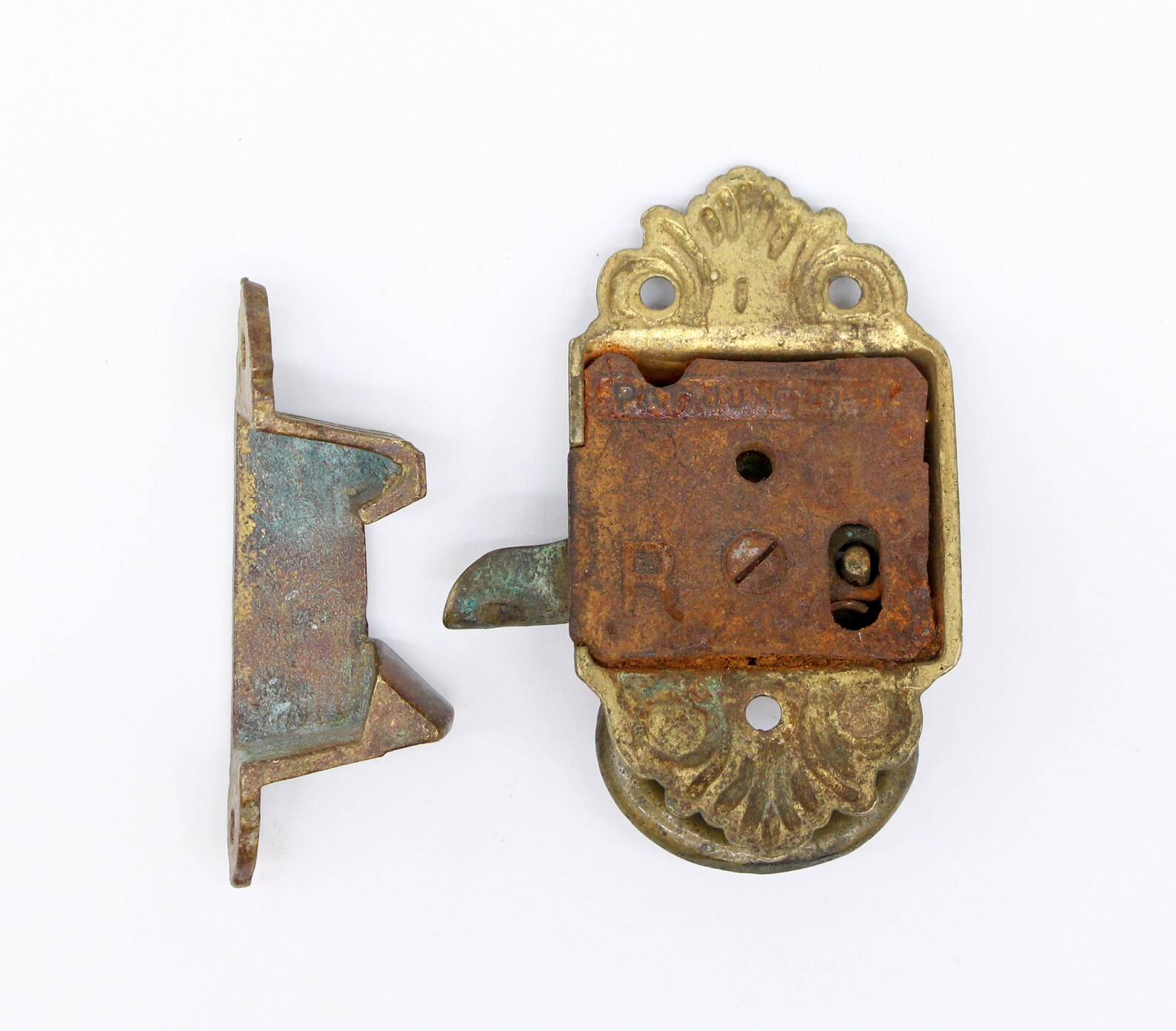 Right Hand Bronze Beaded Victorian Ice Box Latch | Etsy