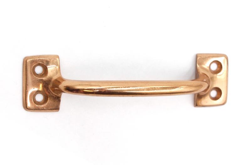 New 4.75 In. Polished Cast Brass Bridge Pull - Etsy