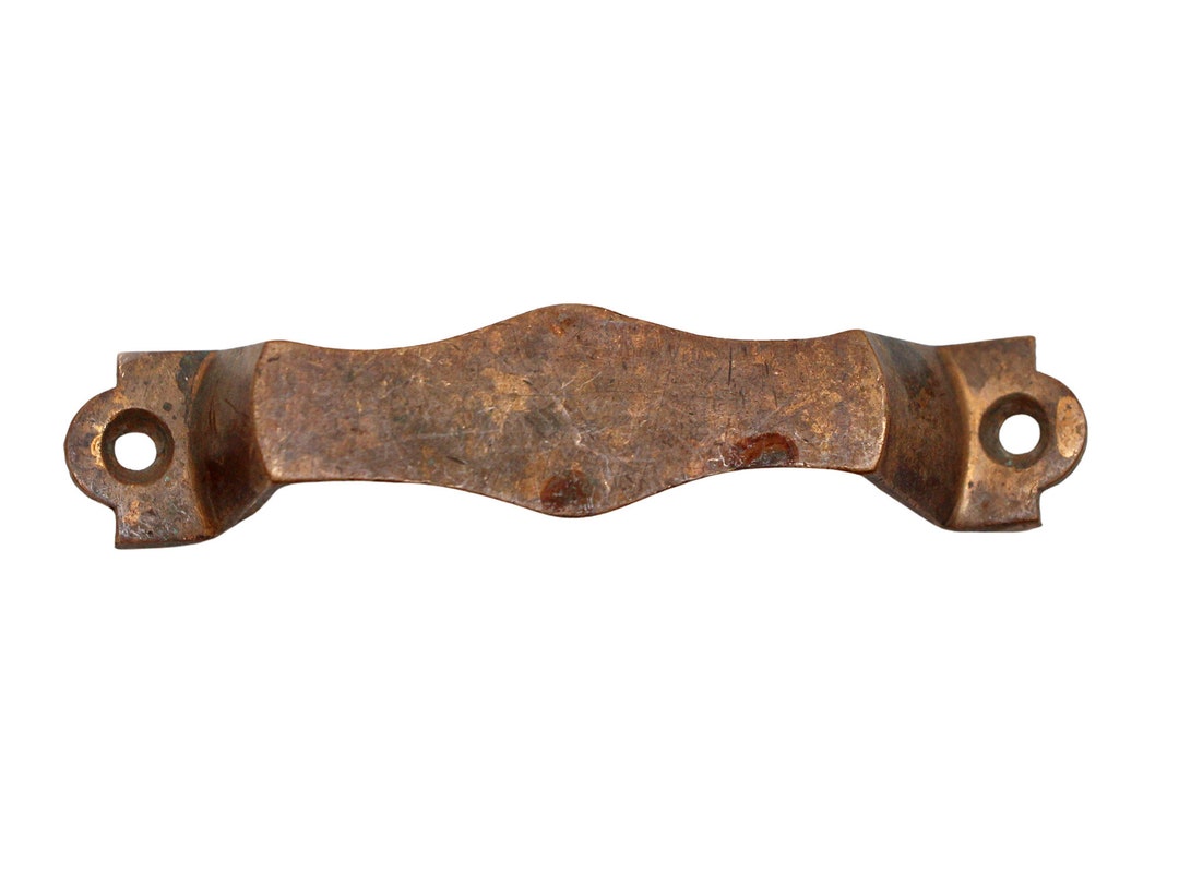 Antique 3.75 In. Classic Brass Filing Cabinet Bridge Drawer Pull - Etsy