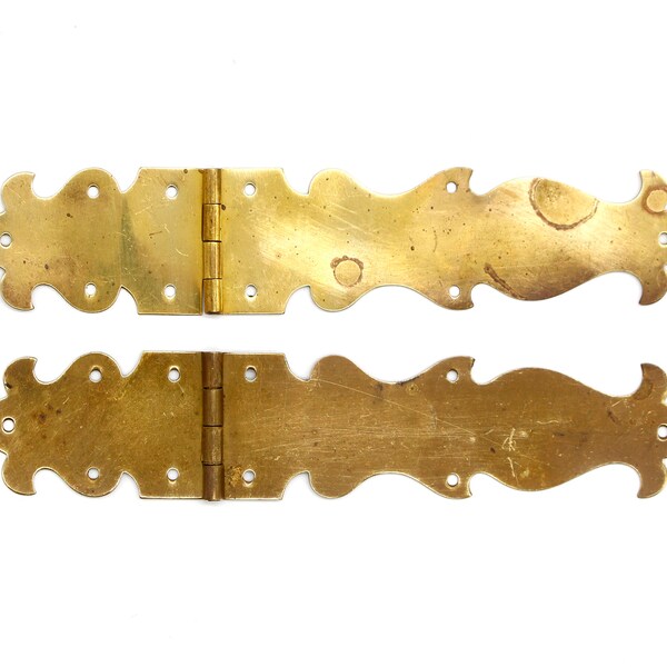 Brass Strap Hinges - Etsy
