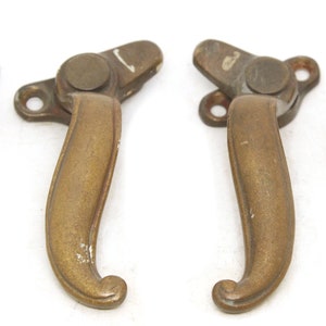 Pair of Left & Right Original Bronze Shutter Latches - Etsy