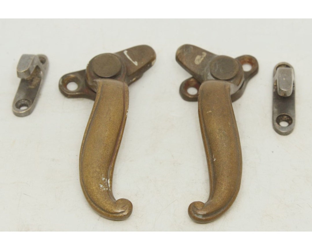 Pair of Left & Right Original Bronze Shutter Latches - Etsy