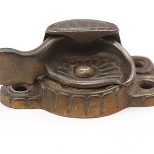 Antique Victorian Scallop Cast Iron Window Lock - Etsy