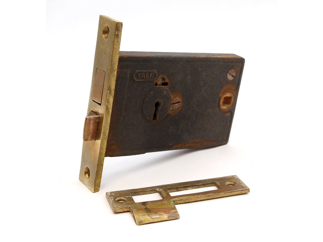 Vintage Yale & Towne Deep Backset Brass Door Mortise Lock - Etsy