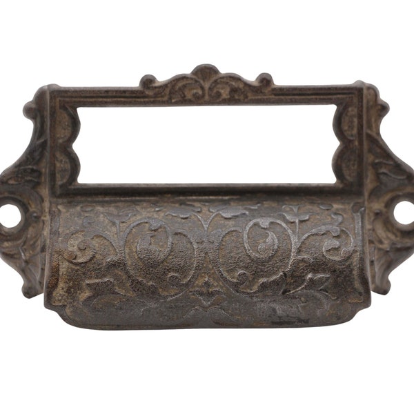 Label Drawer Pull - Etsy