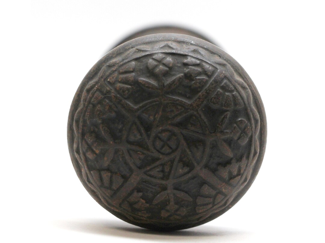 Antique 1890s Vernacular Cast Iron Penn Passage Door Knobs - Etsy