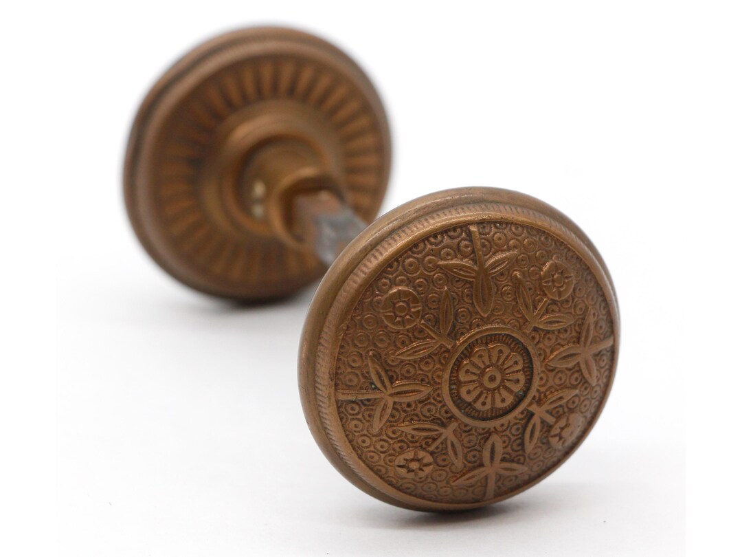 Antique Reading Vernacular Door Knobs - Etsy