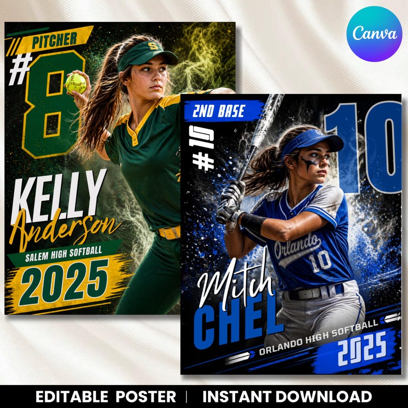 Sports Poster Templates - Etsy