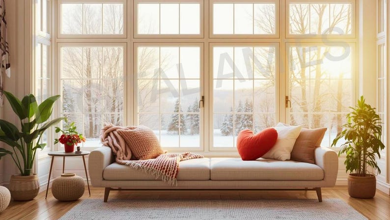 Virtual Background, Zoom Background, Valentine's Decor - Etsy