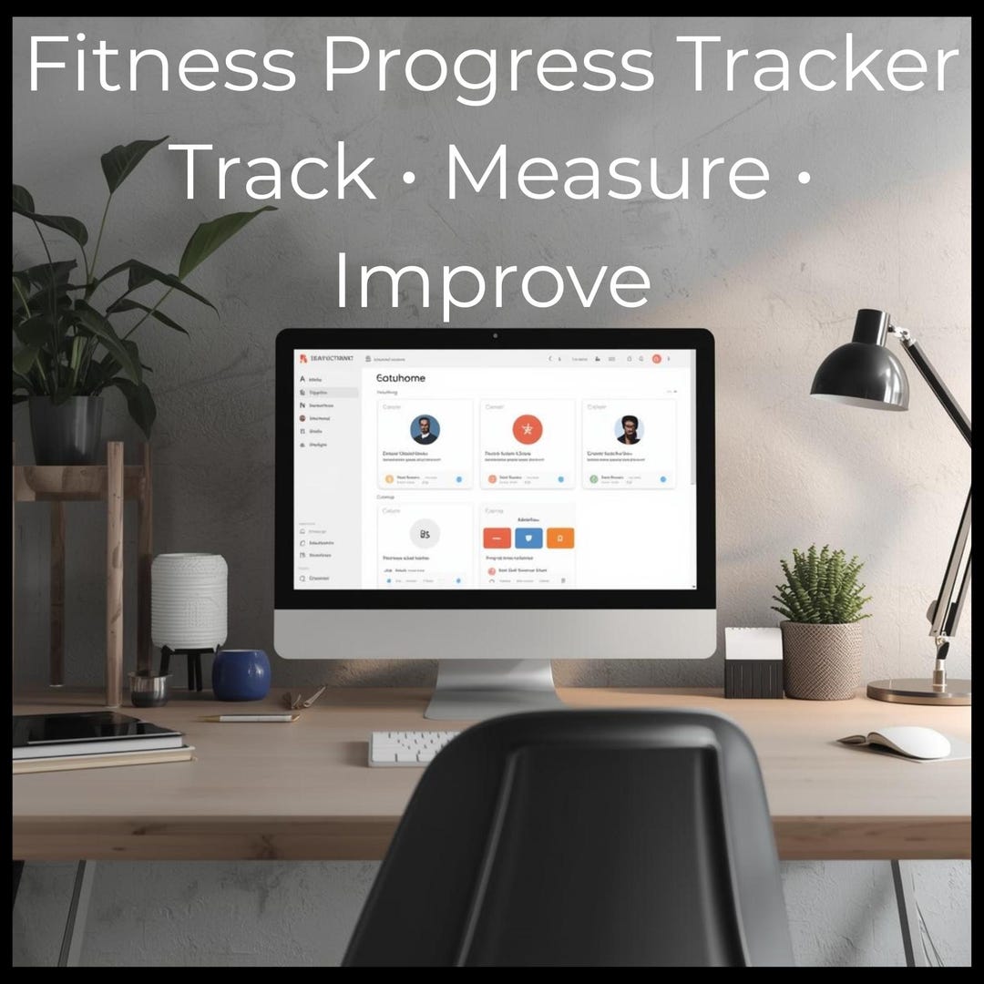 Fitness Progress Tracker | Workout Log & Body Measurements | Notion ...