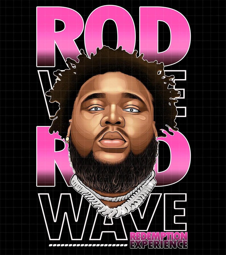 Rod Wave PNG File: the Redemtion Experience Tour Design (digital ...
