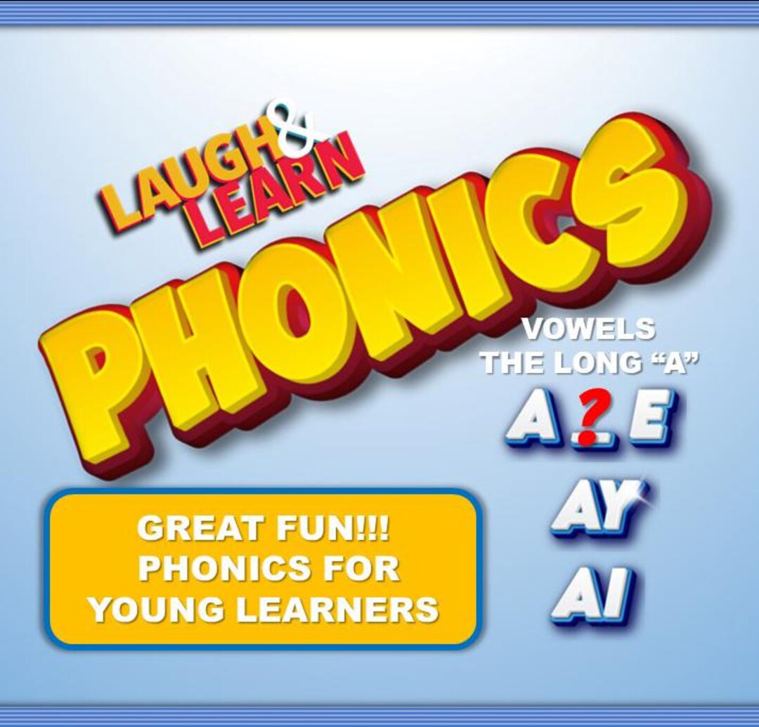 Vowels, Long A Sound Phonics Fun Activity, for Early Readers - Etsy