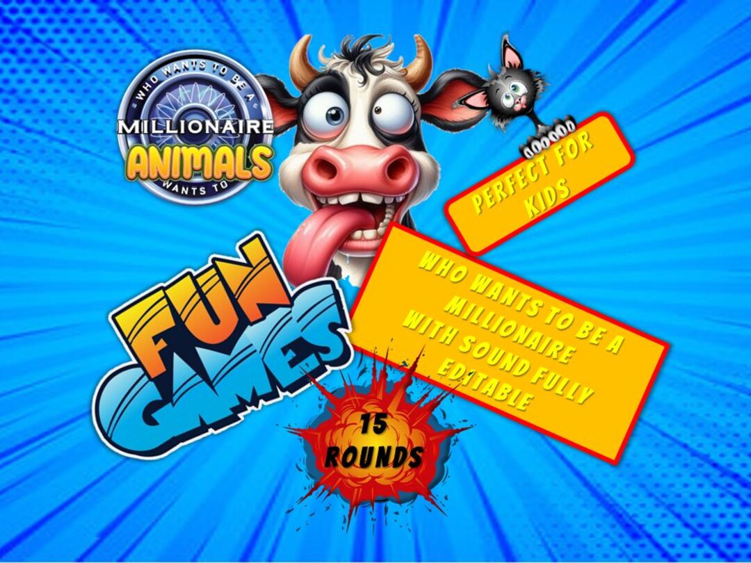 KIDS MILLIONAIRE. A Fun Game for Kids. Who Wants to Be a Millionaire ...