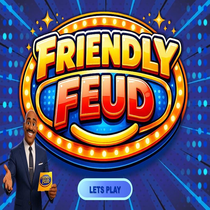 Friendly Feud Powerpoint Game Fully Editable– Ultimate Game Show ...