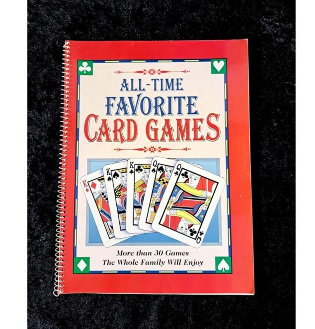 All Time Favorite Card Games, Vintage 1998, by David Galt, 30+ Games ...