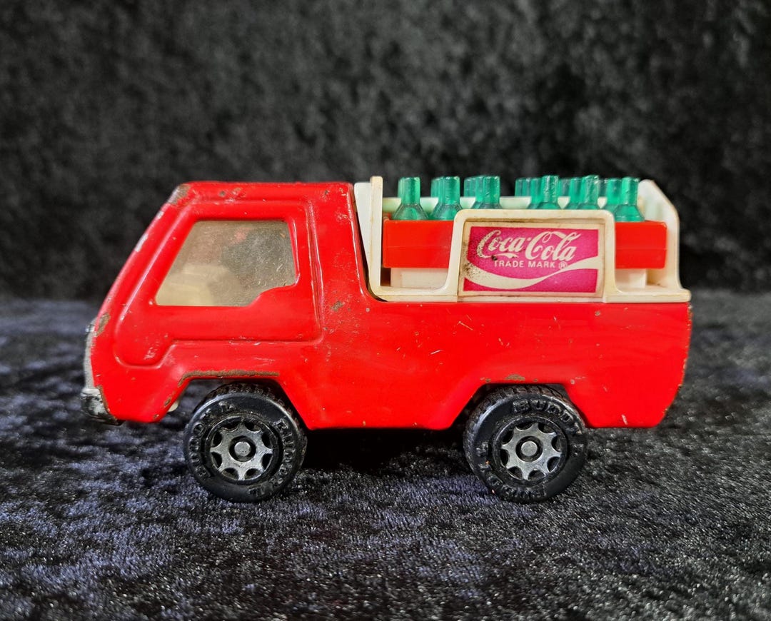 Buddy L Coke Delivery Truck With 4 Cases of Coca Cola, Vintage Original ...