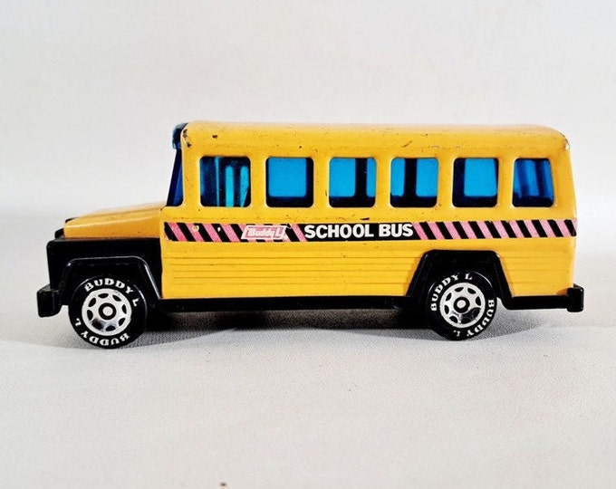 Buddy L School Bus, Vintage Toy 1980 Preowned School Bus, Working ...
