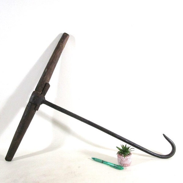 Vintage Hay Hook - Etsy