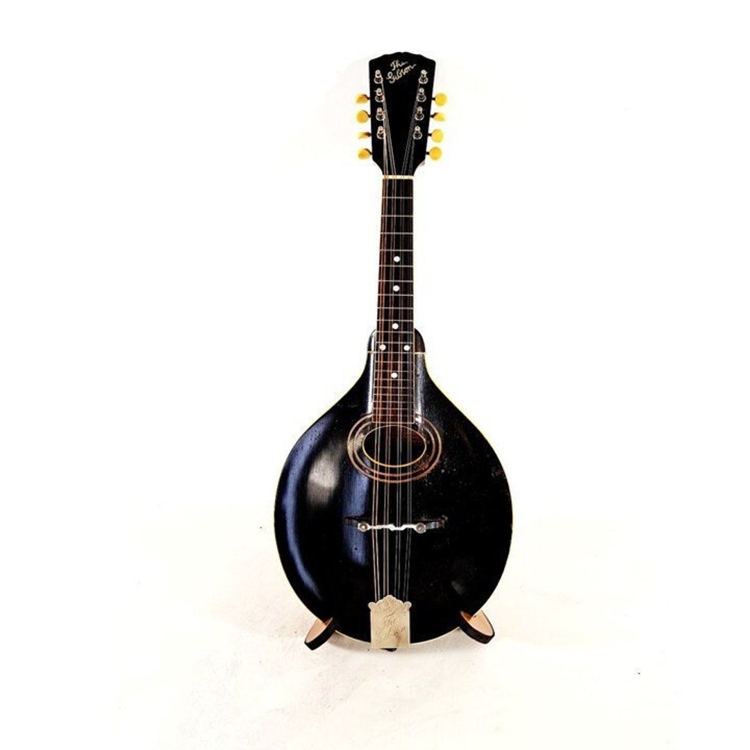 1921 Gibson A2 Mandolin, Antique Stringed Instrument With Hardcase ...