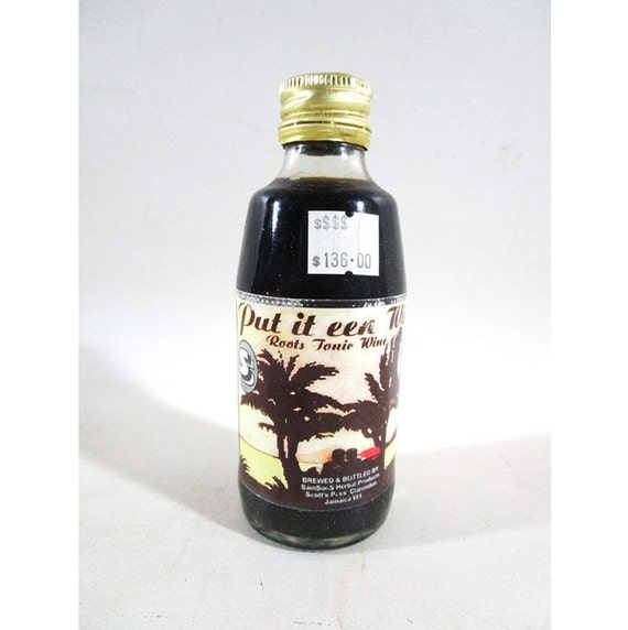 Put It Een Wine roots Tonic Water Vintage Non Alcoholic - Etsy