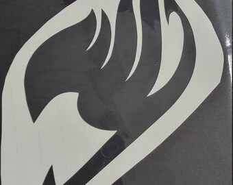 Fairy Tail Car Decal - Etsy