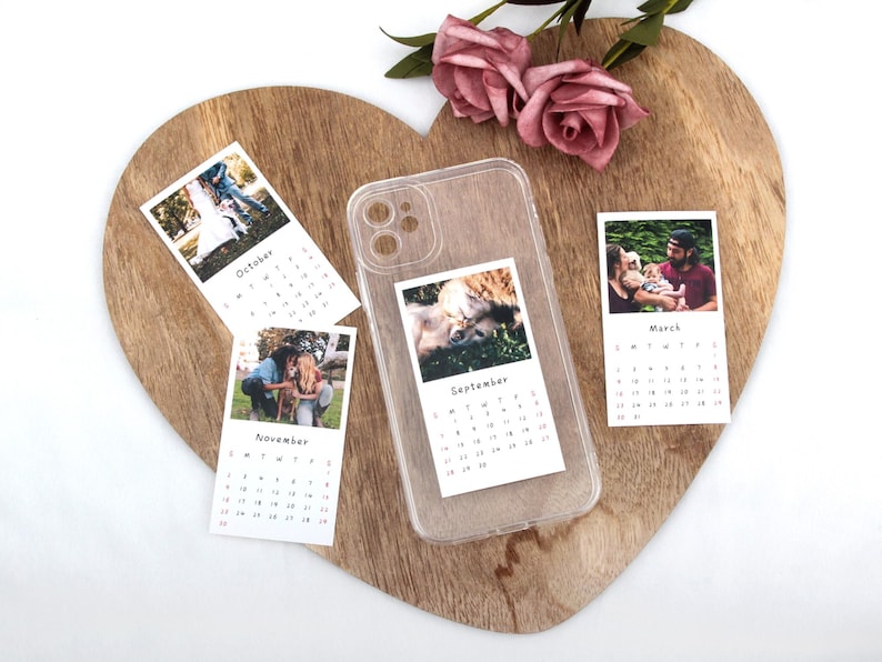 Personalized Calendar | 2026 Custom Desk Calendar Printable | DIY 12 ...