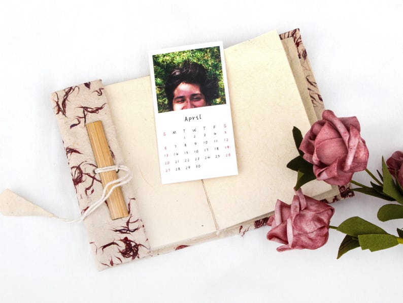Personalized Calendar | 2026 Custom Desk Calendar Printable | DIY 12 ...