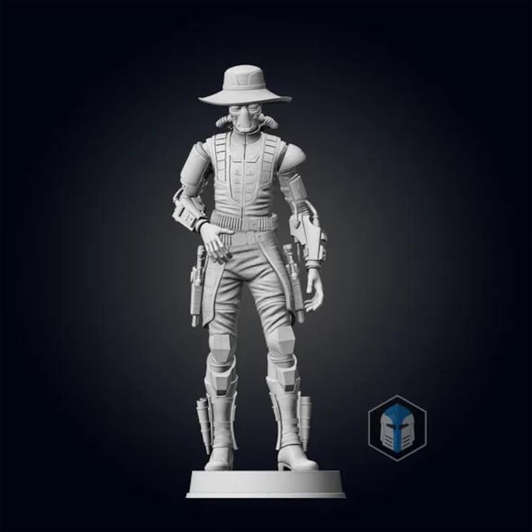 Star Wars | Cade Bane Poses 1 - 4 Resin 3d Printed Raw 1/12 - Etsy