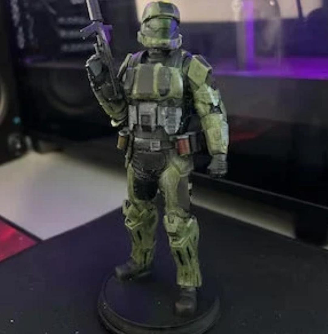 Halo ! ODST Figures Poses 1 - 4 Resin 3d Printed Raw 1/12 - Etsy UK