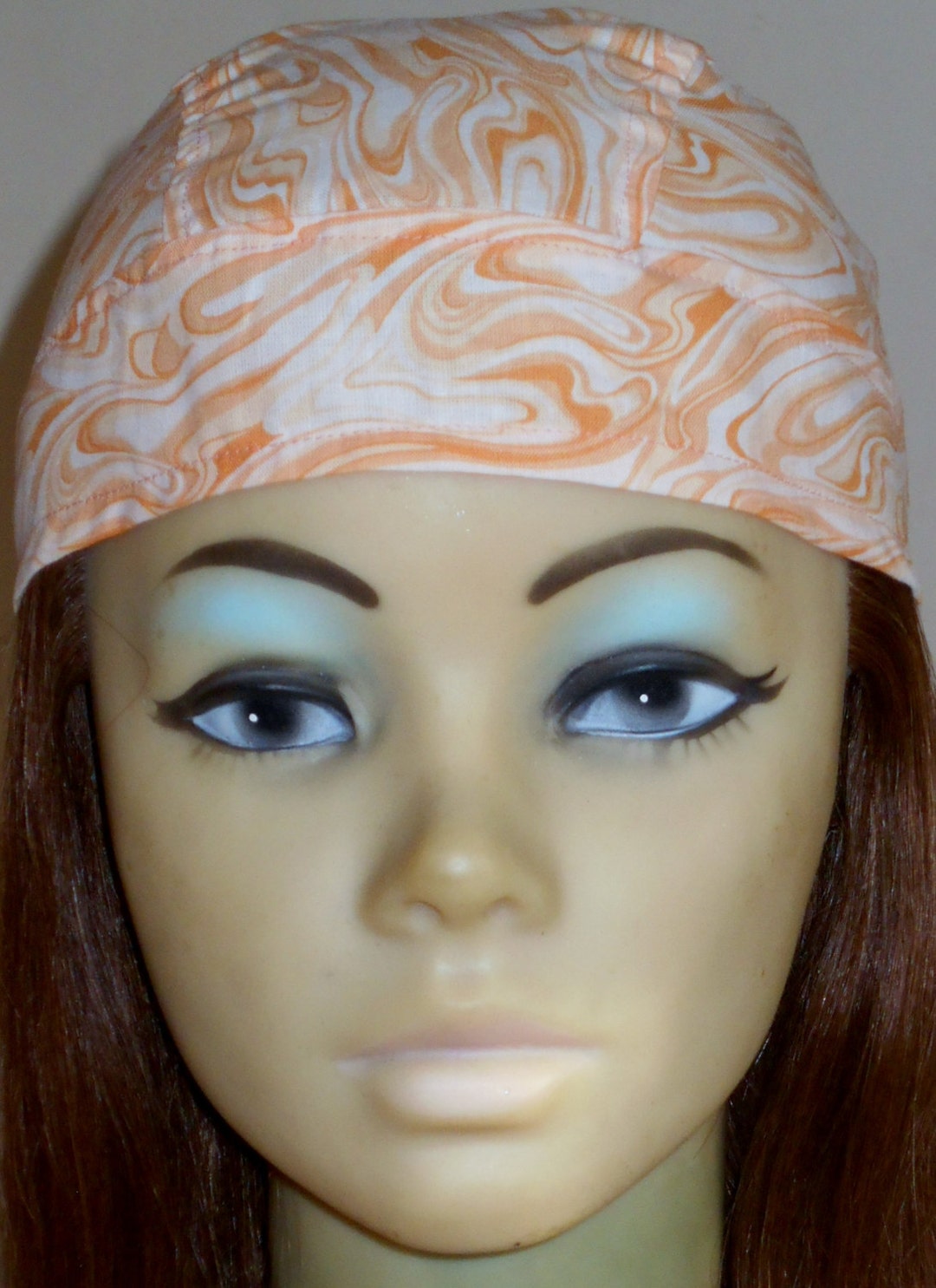 Orange Swirl Doo Rag - Etsy
