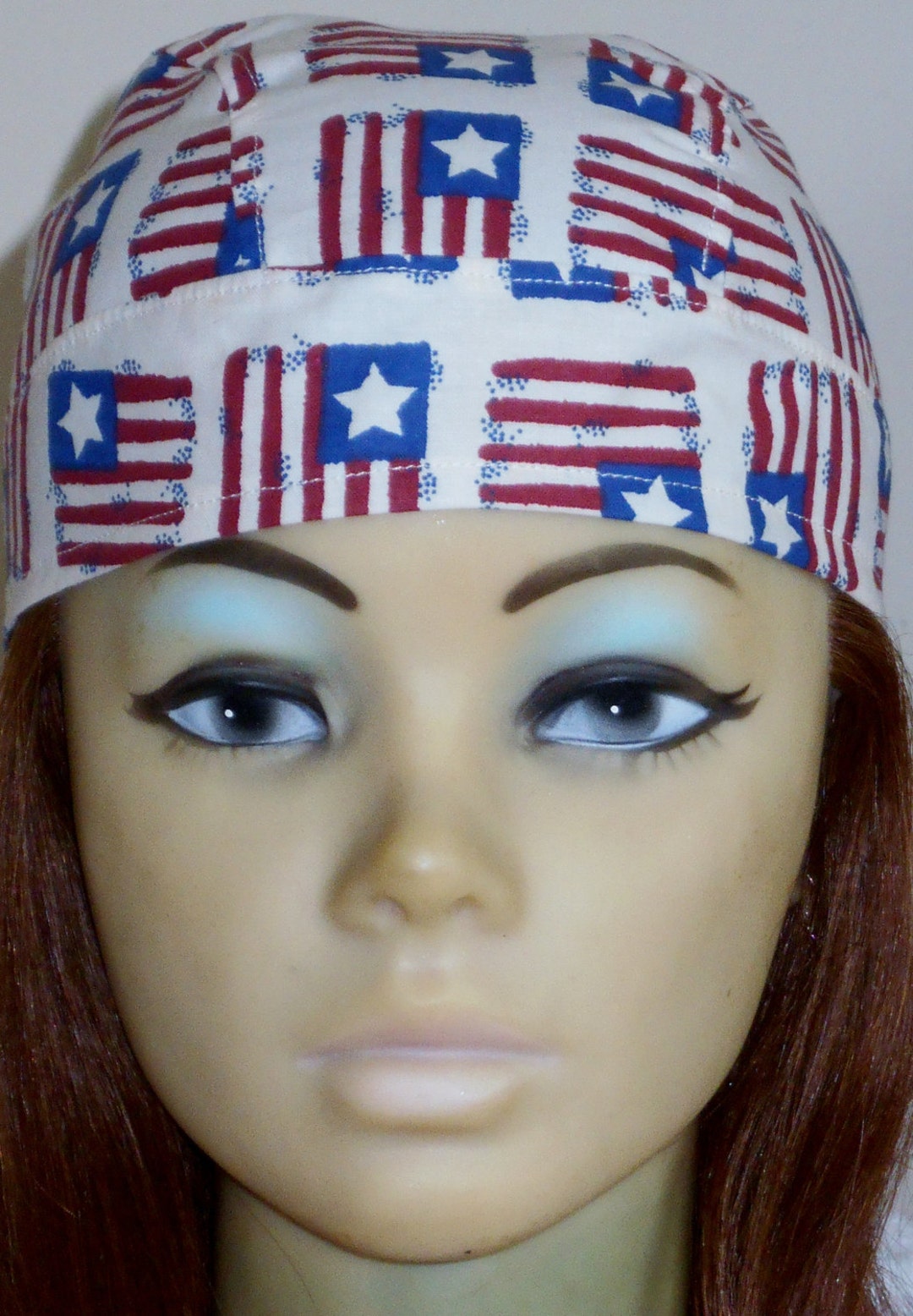 Country American Flag Doo Rag - Etsy