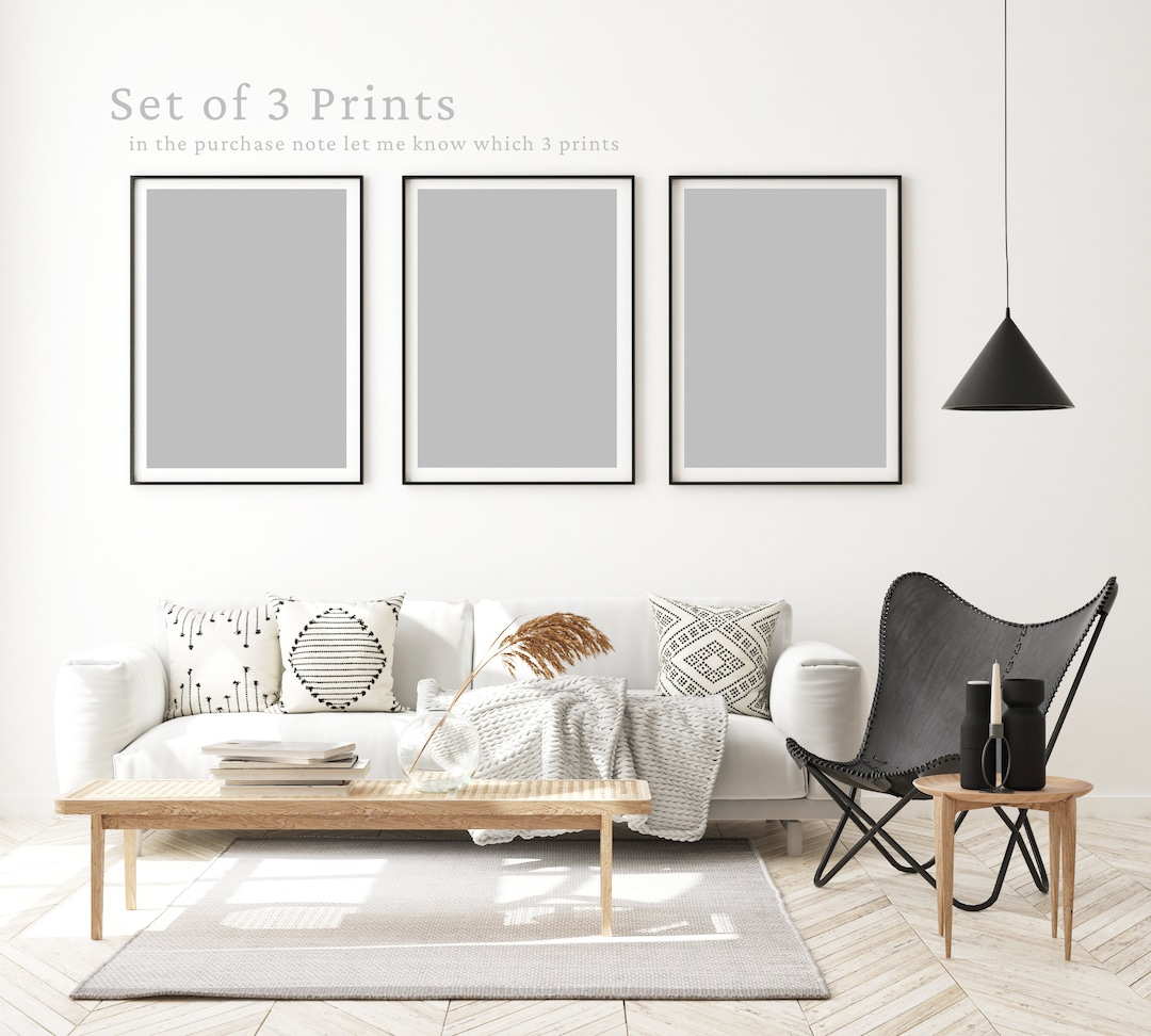 Set of 3 Prints // All the Same Size - Etsy